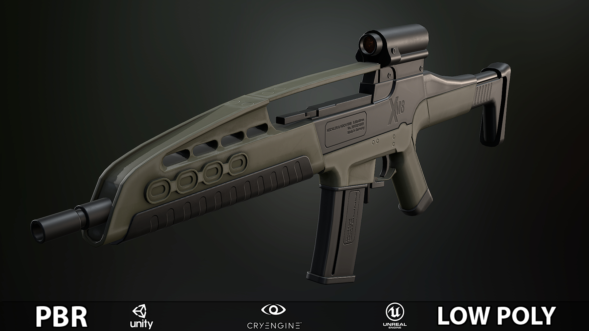 3D model xm8 xm 8 - TurboSquid 1171155