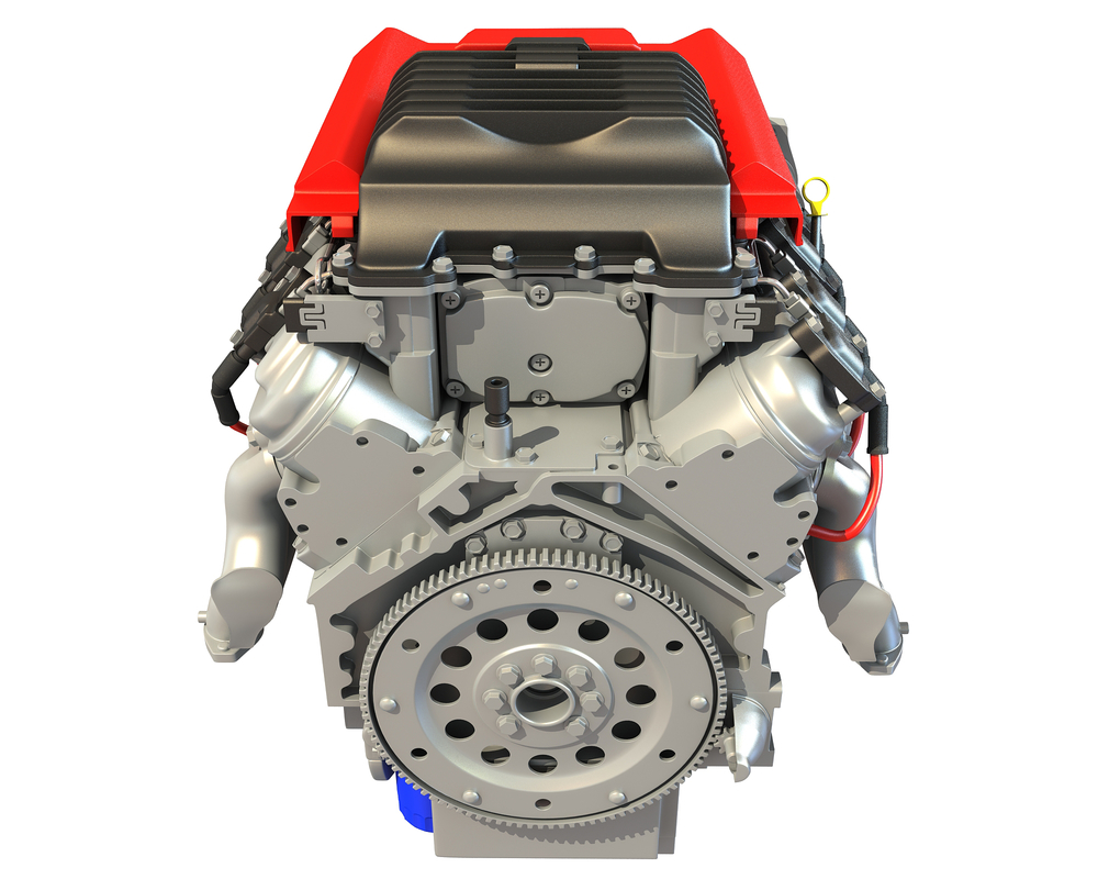 V8 supercharged engine 3D model - TurboSquid 1349299