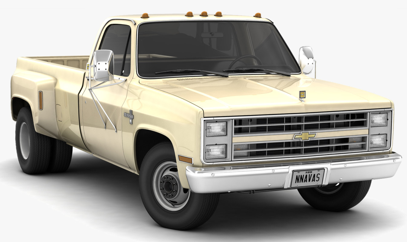 Chevrolet c30 silverado dually 3D model - TurboSquid 1345352