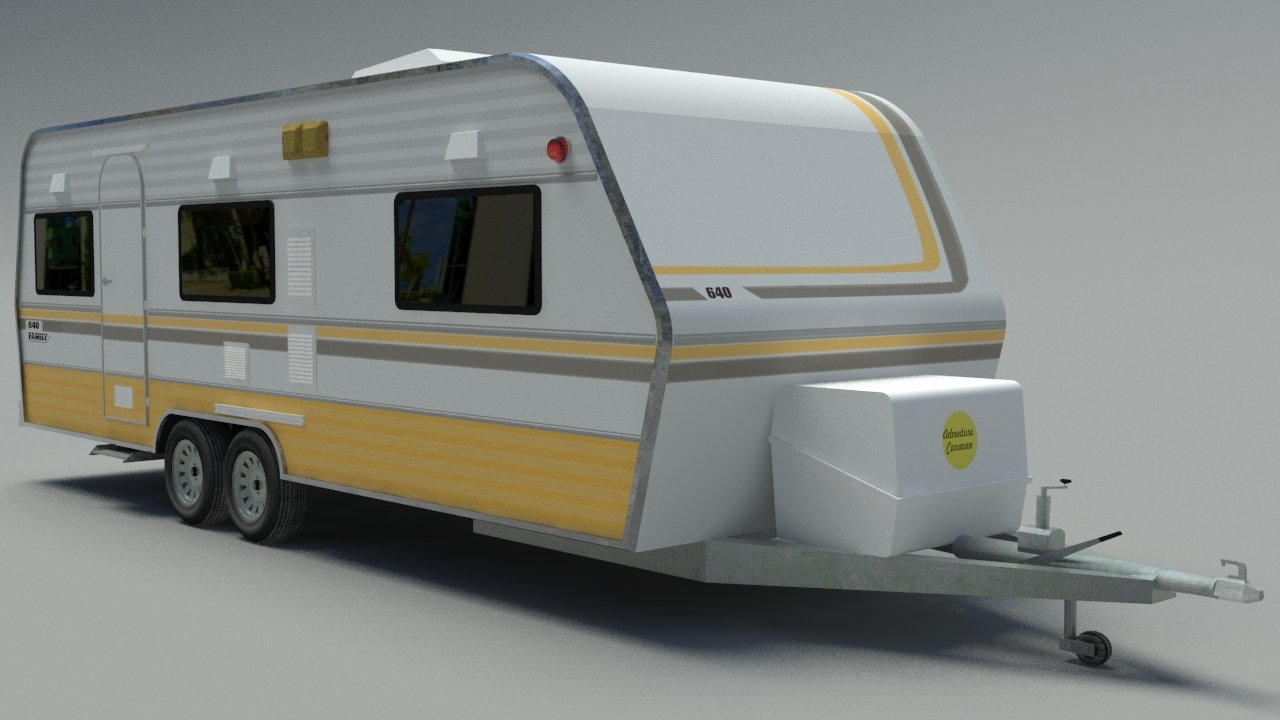 Caravan 3D Models for Download | TurboSquid