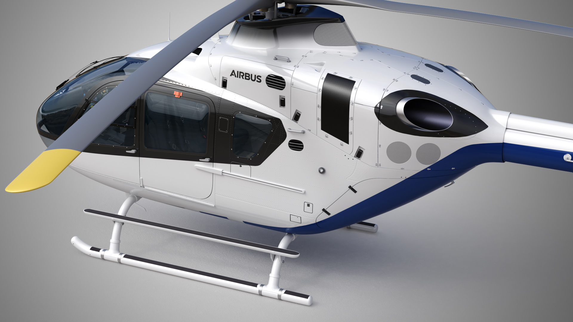 3D airbus helicopter h135 eurocopter ec135 - TurboSquid 1349555