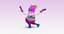 Alien belly dancer character 3D - TurboSquid 1349615