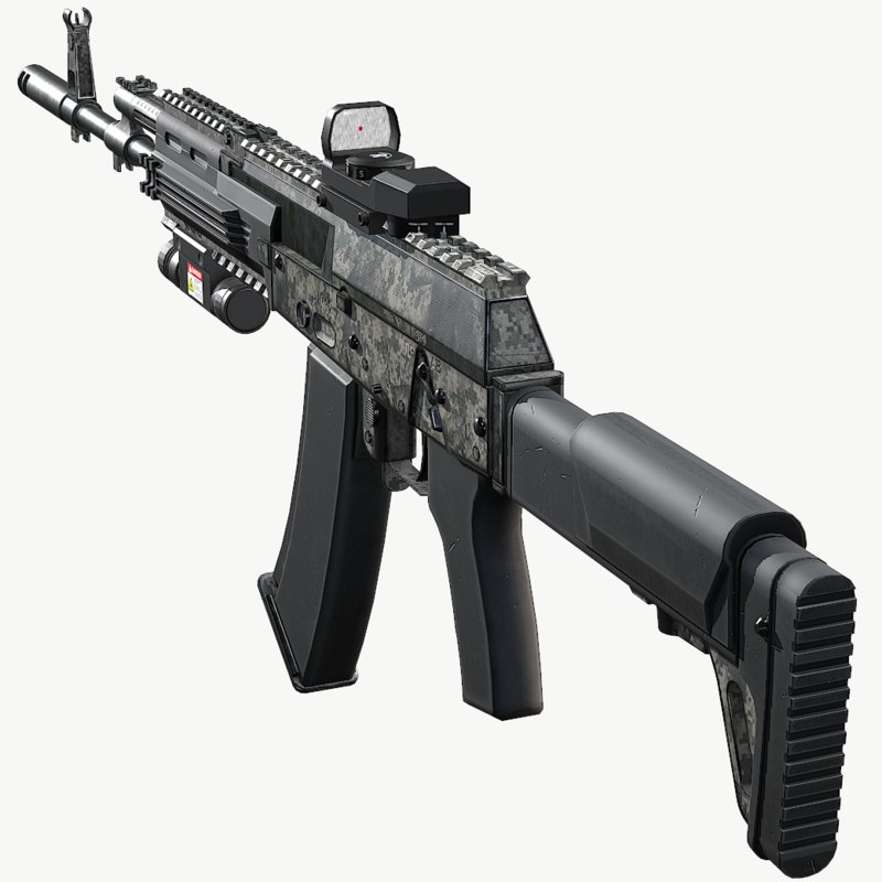 Ak 12 3D - TurboSquid 1157211