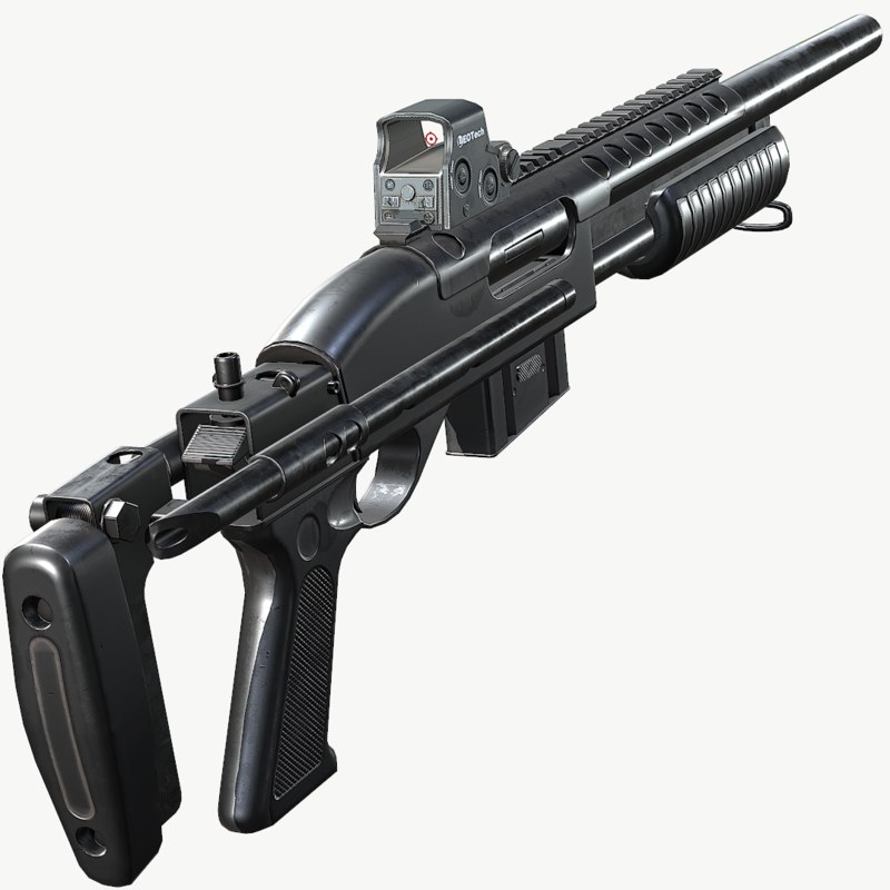 M870 sight model - TurboSquid 1248600