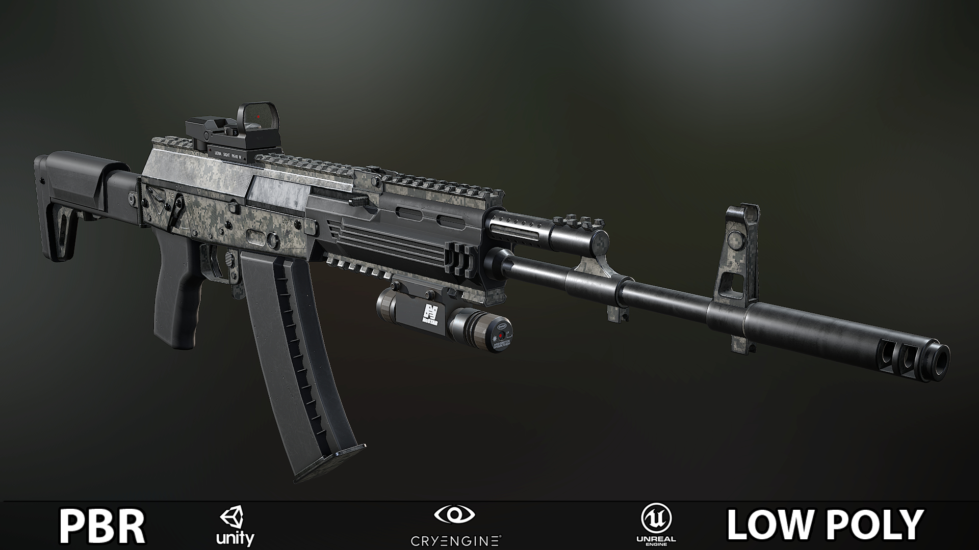 Ak 12 3D - TurboSquid 1157211