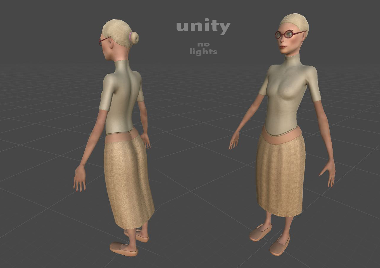 3D model teacher female ordinary - TurboSquid 1349609
