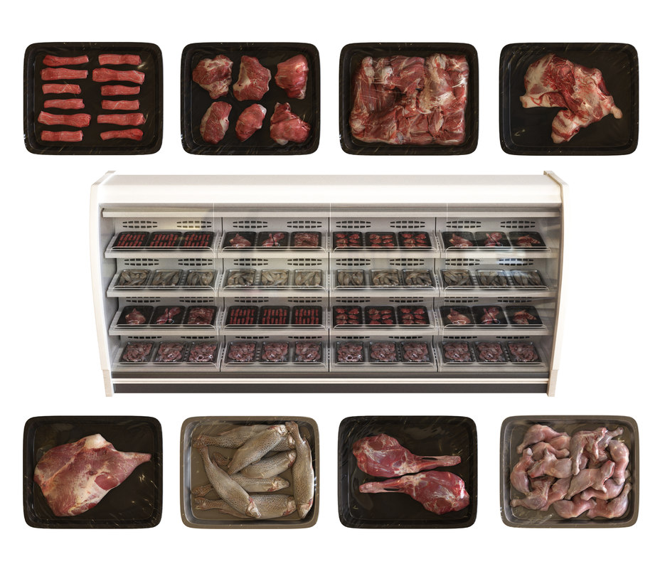 Butcher shop 3D model - TurboSquid 1349647