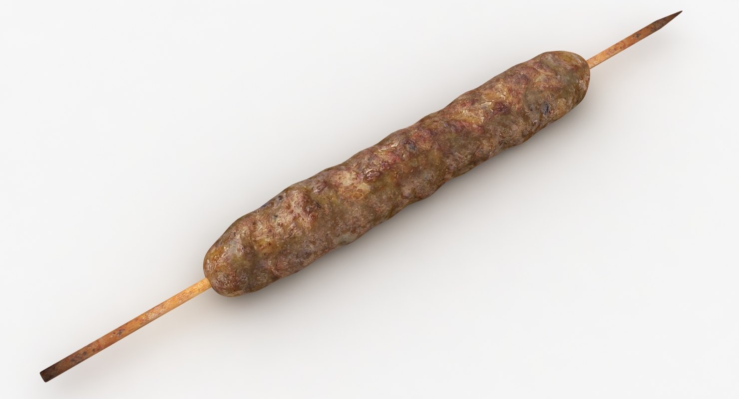 Kebab skewers 3D model - TurboSquid 1349653