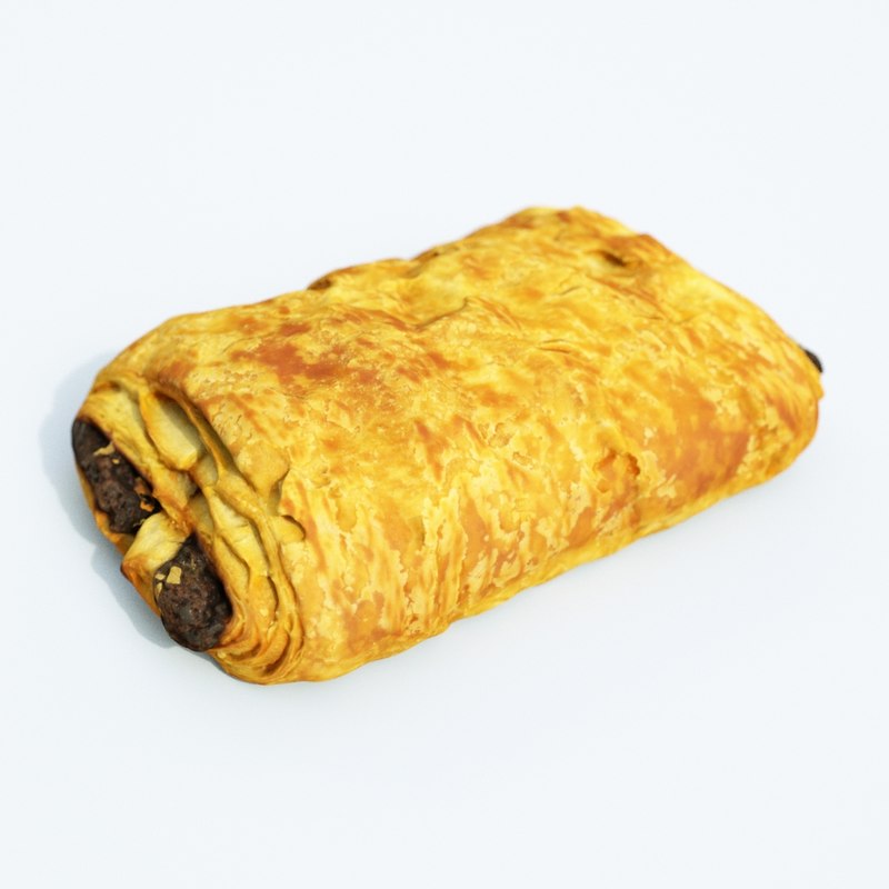 3D choco bun - TurboSquid 1349679