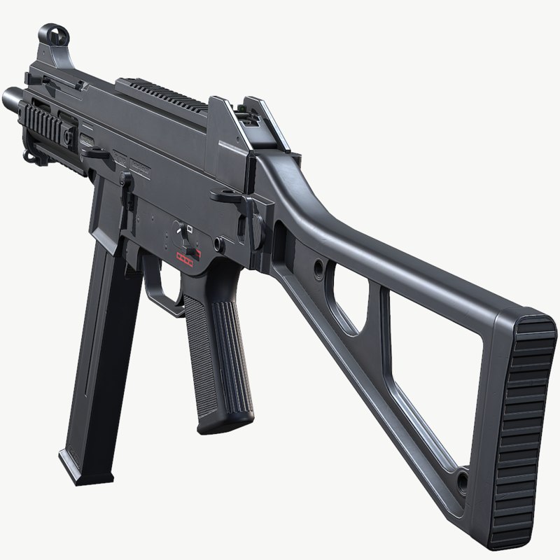 3D ump weapon gun model - TurboSquid 1241208