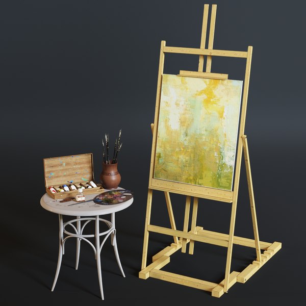 Easel 3D Models for Download | TurboSquid