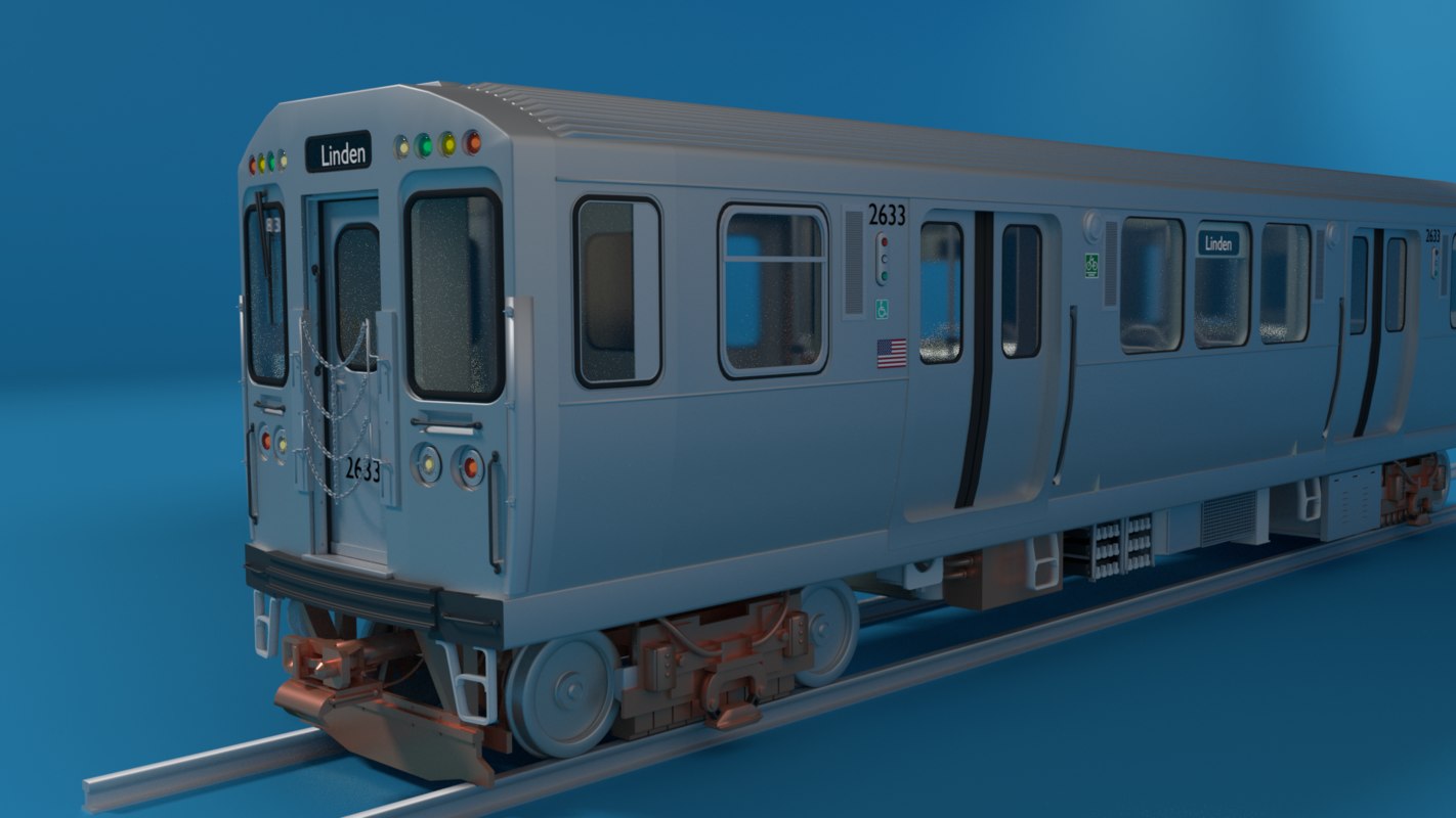 3D chicago l train series interior - TurboSquid 1349814