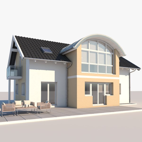 Zeitgenössisches Haus 43 3D-Modell - TurboSquid 1349901