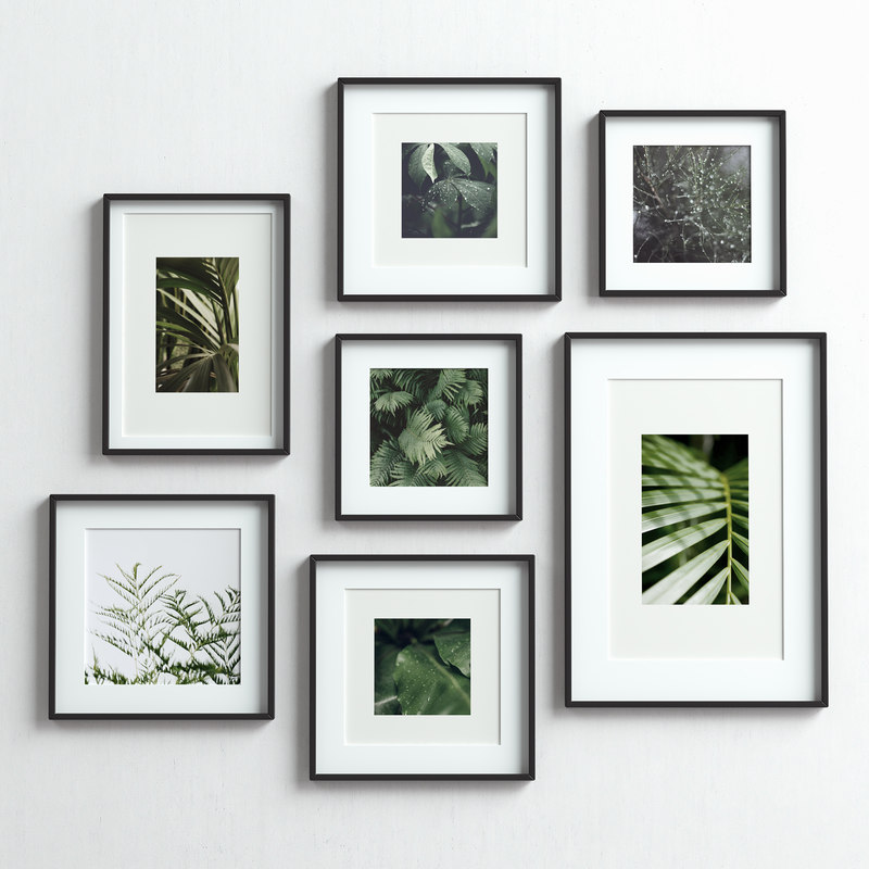 Picture frames 3D model - TurboSquid 1349977