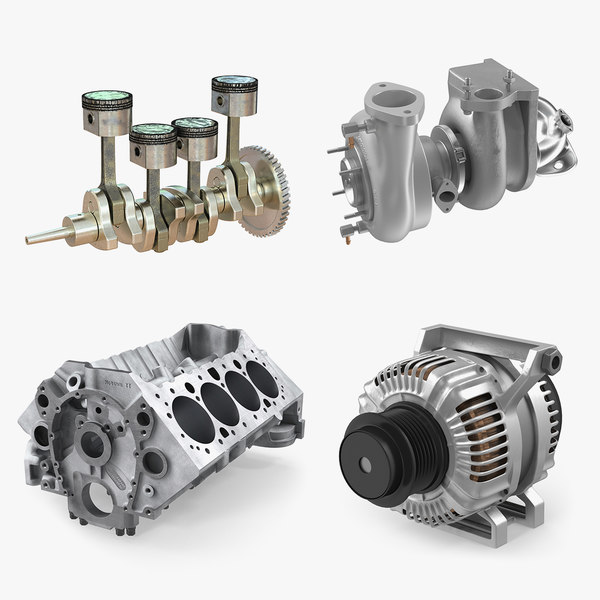 turbocharger turbo 3d model