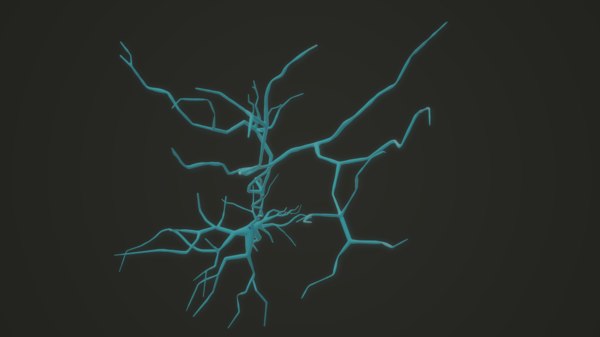 Neurônio Piramidal Subículo Modelo 3D - TurboSquid 1348284