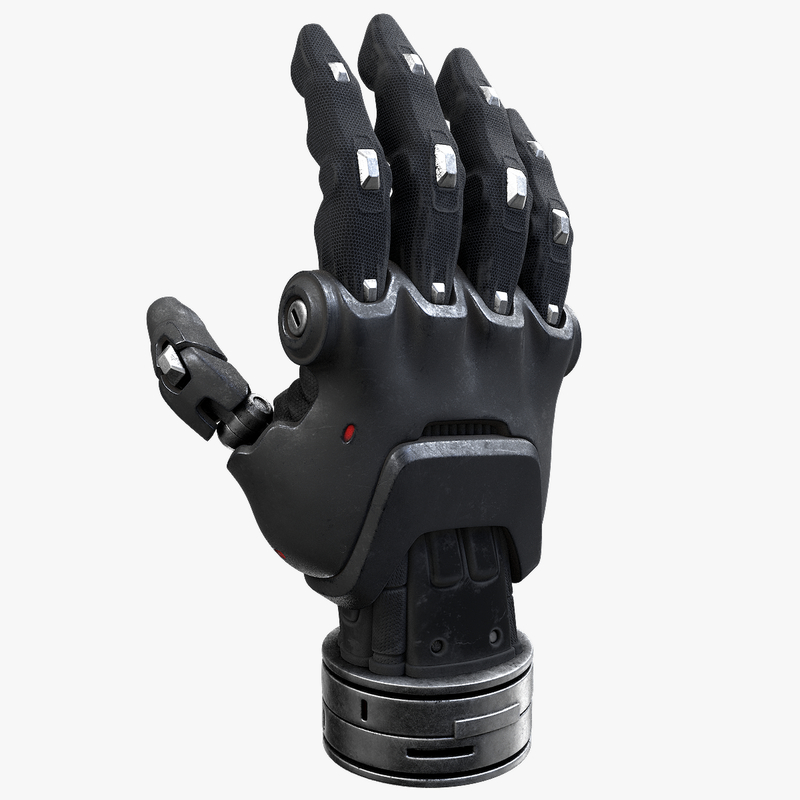 Cyber hand 3D model - TurboSquid 1350246