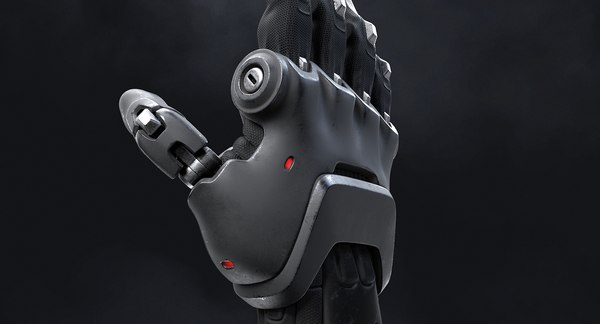 Cyber hand 3D model - TurboSquid 1350246