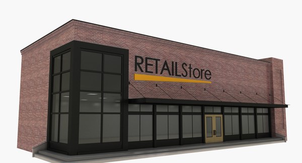 Retail store 3D - TurboSquid 1350515