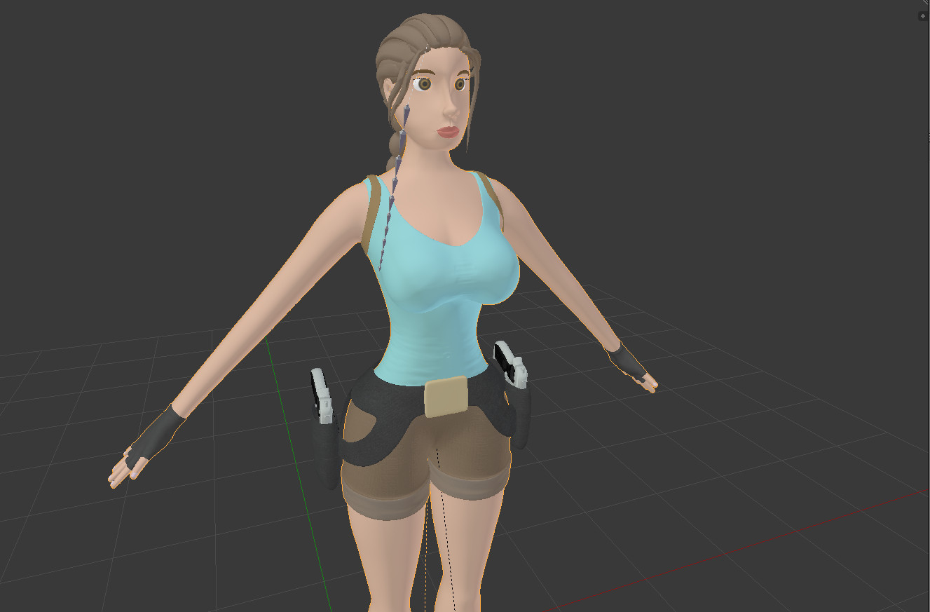 Lara croft 3D model - TurboSquid 1350730