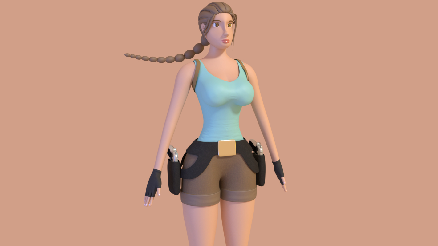 Lara croft 3D model - TurboSquid 1350730