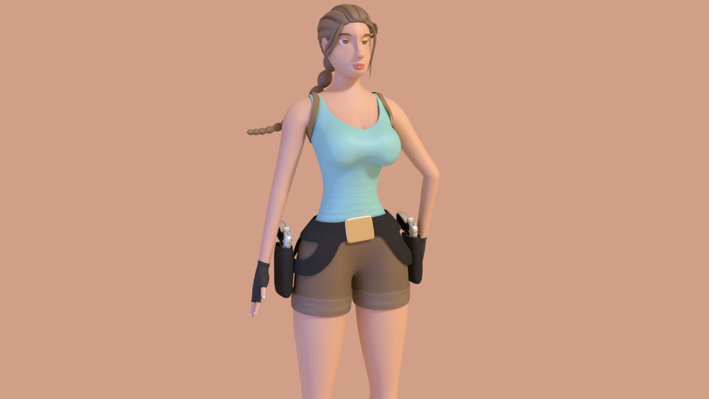 Lara croft 3D model - TurboSquid 1350730