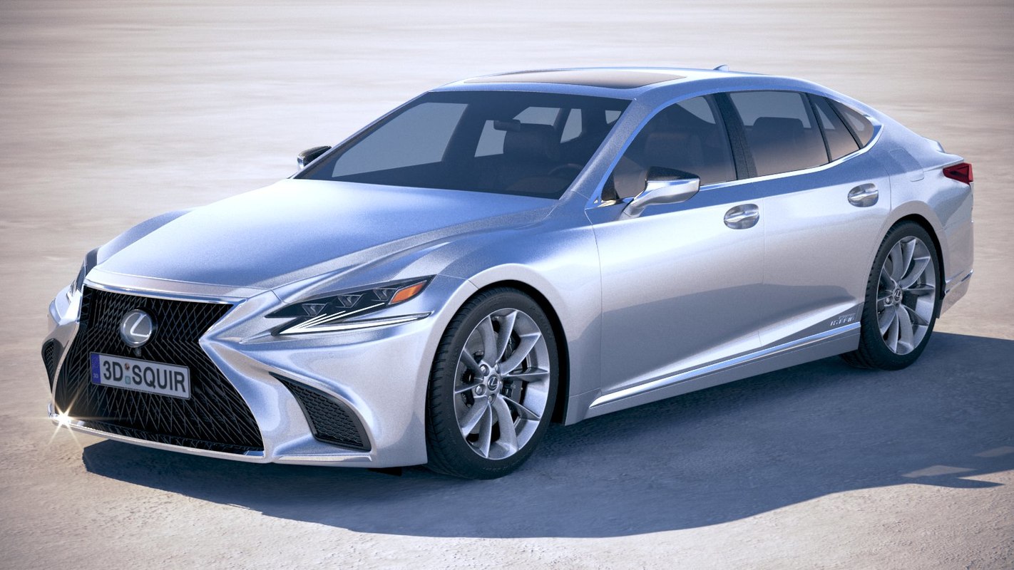 Lexus ls500h 2019 model - TurboSquid 1350786