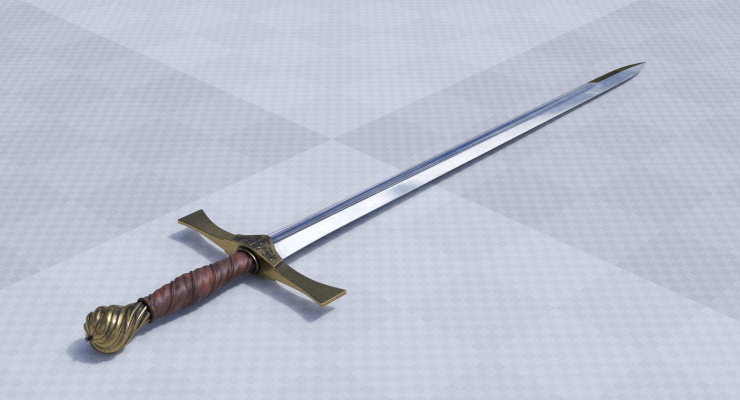 Medieval sword 3D model - TurboSquid 1350914