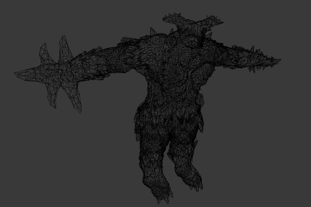3D модель монстр - TurboSquid 1351758