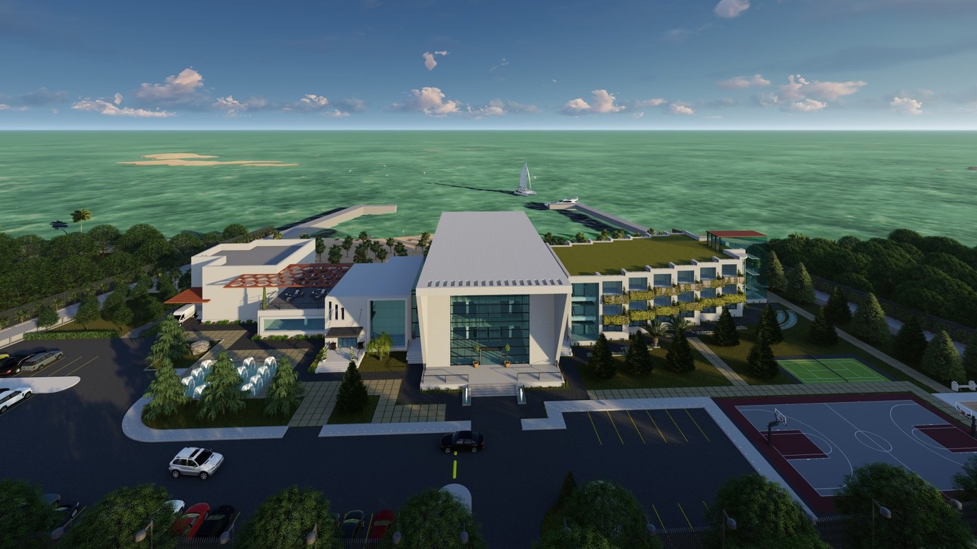 3D resort revit - TurboSquid 1351786