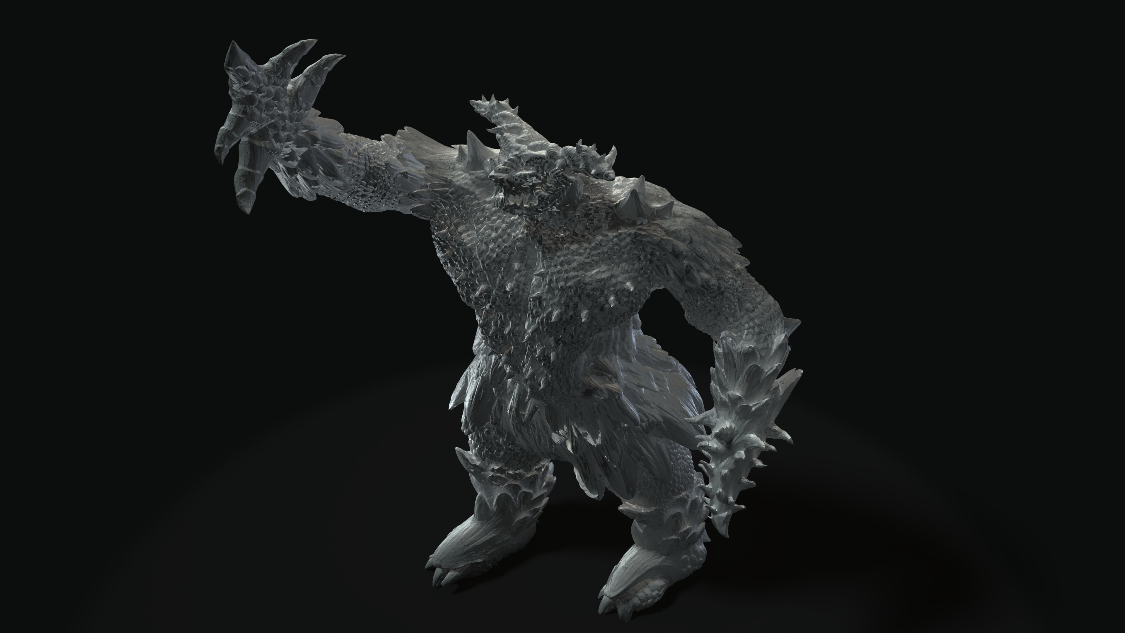 3D модель монстр - TurboSquid 1351758