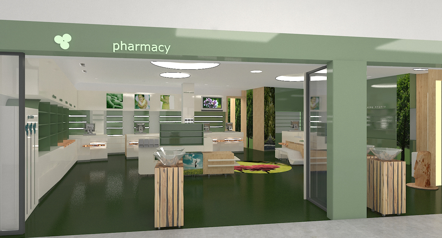 3D pharmacy center model - TurboSquid 1351795