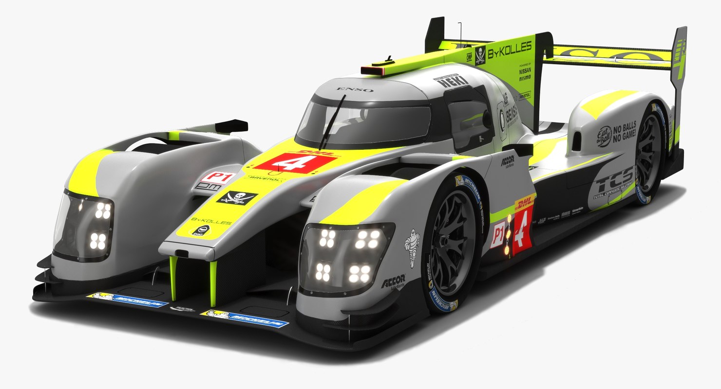 Bykolles racing team lmp1 3D model - TurboSquid 1351785