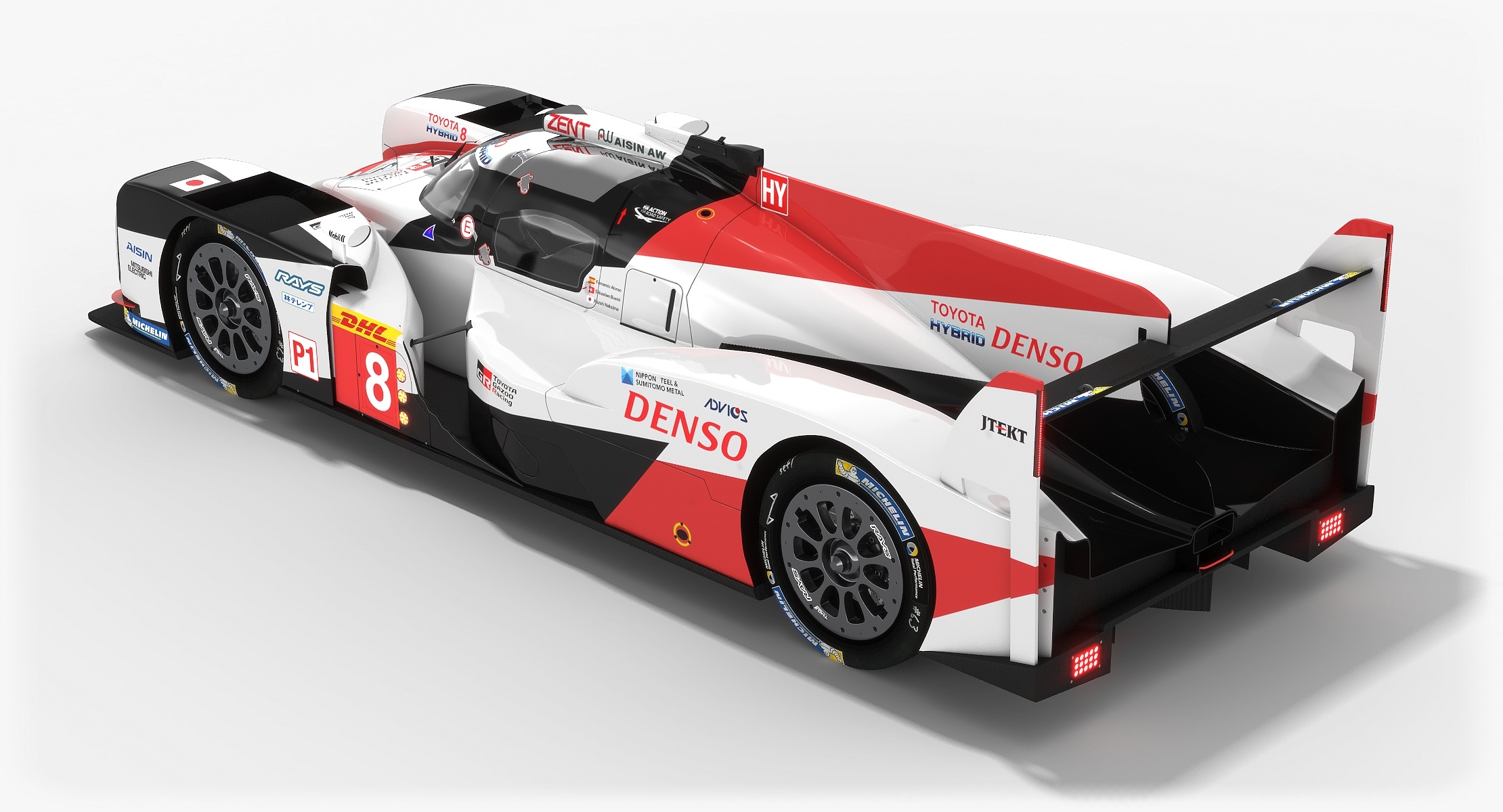 Pack wec season 2018-19 3D model - TurboSquid 1351942
