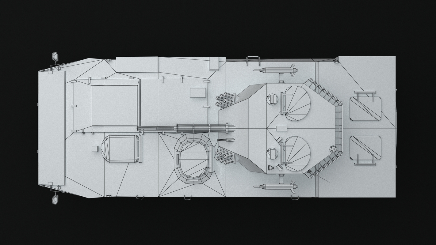 3D infantry fighting vehicle model - TurboSquid 1352190
