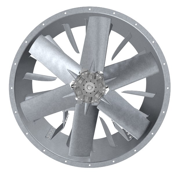 3D industrial axial fan - TurboSquid 1352204