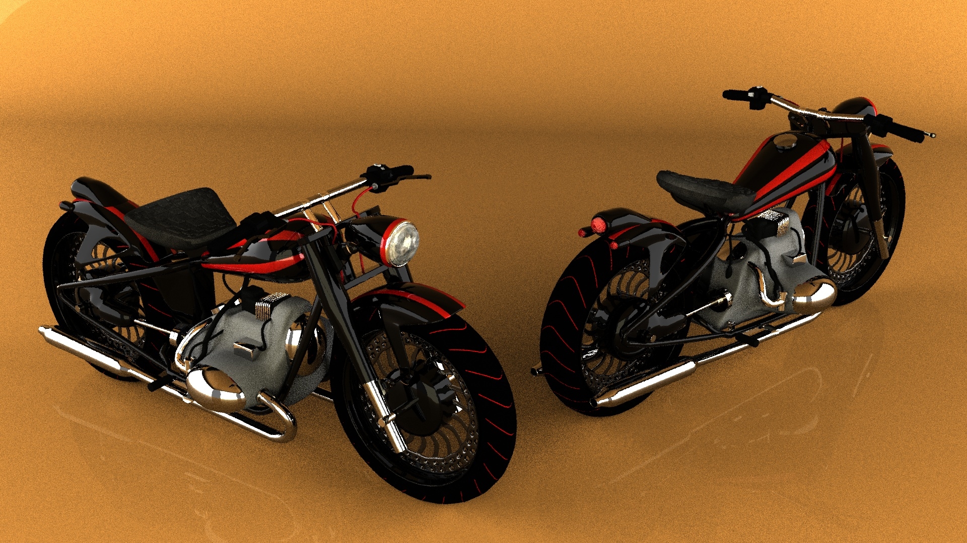 3D model cafe racer race - TurboSquid 1352292
