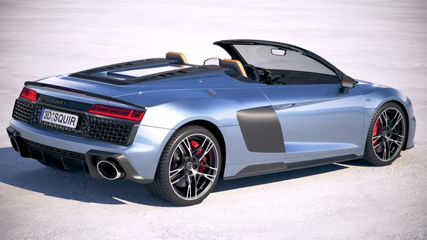 3D audi r8 2019 - TurboSquid 1352356