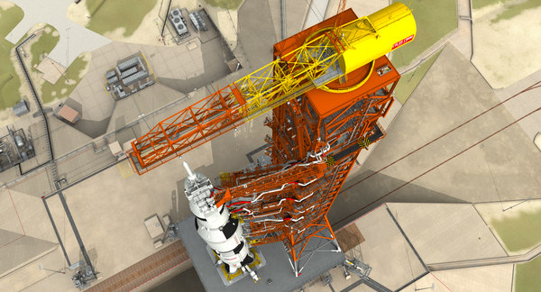 3D saturn apollo lite launch - TurboSquid 1353870