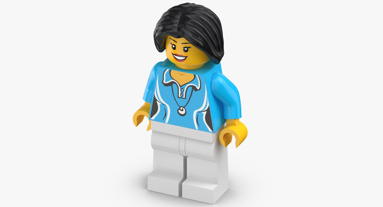 Lego women 3D model - TurboSquid 1353266