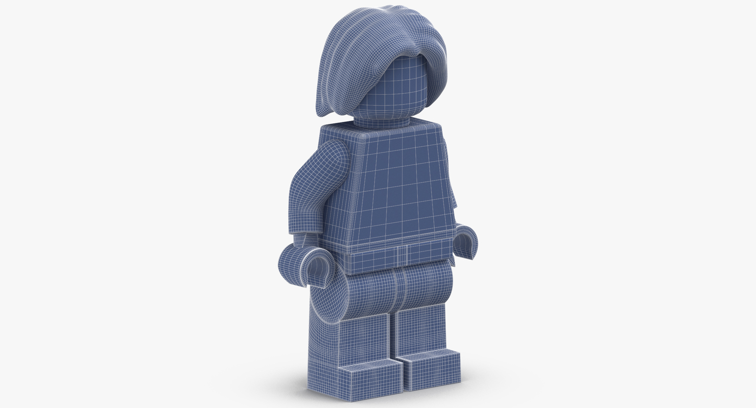 Lego women 3D model - TurboSquid 1353266