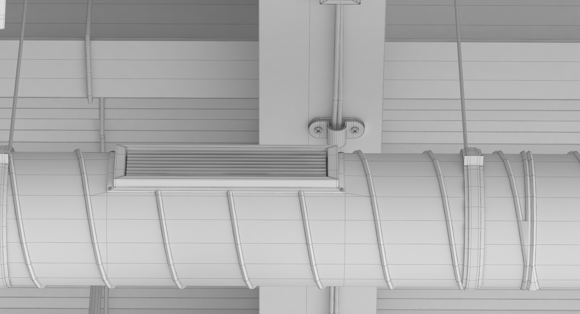3D ceiling ventilation 4 2 model - TurboSquid 1352758