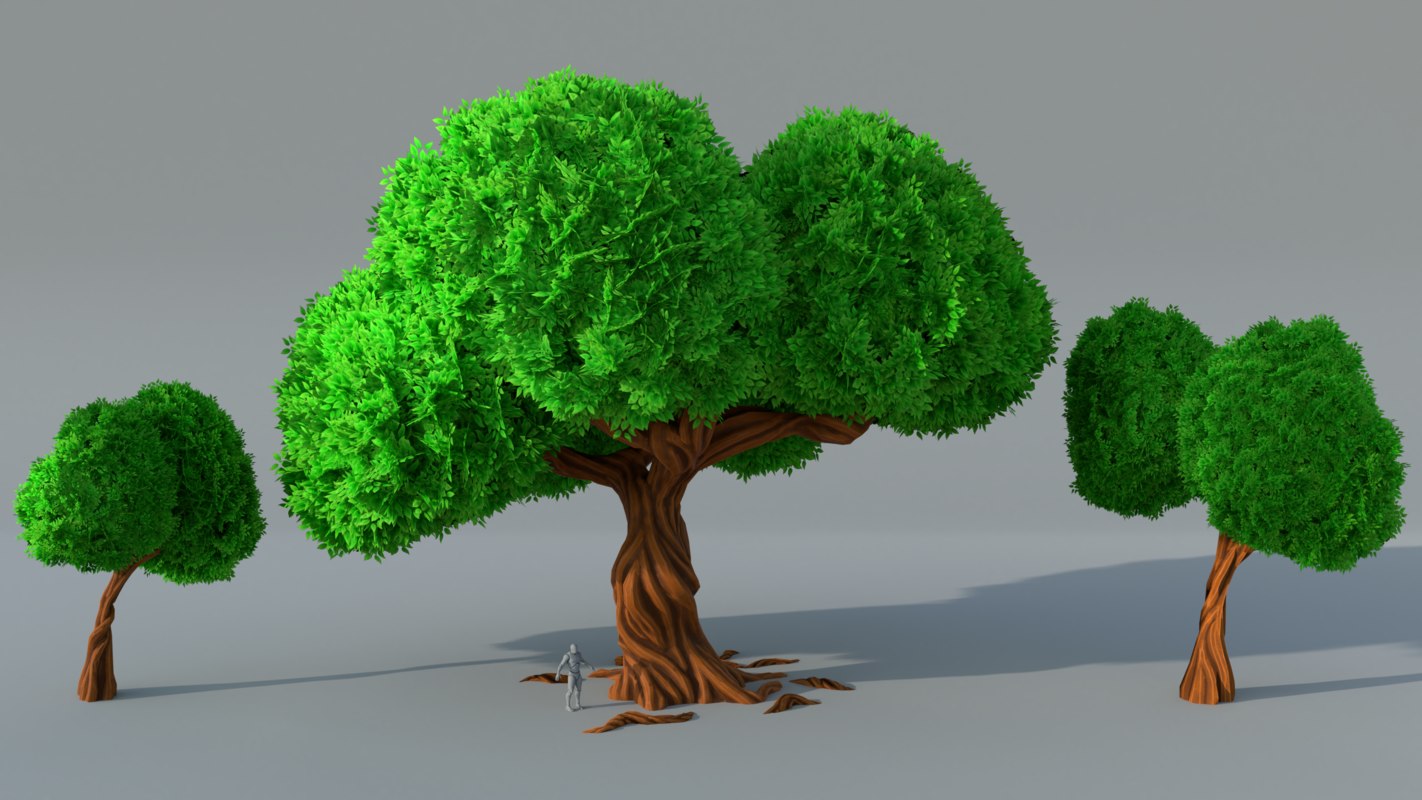 3D Trees Pack Model TurboSquid 1352866