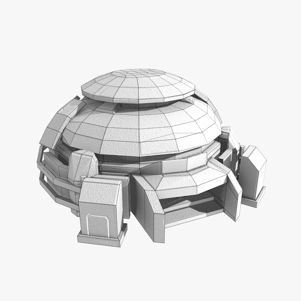3D sci-fi bunker model - TurboSquid 1352936 3D sci-fi bunker model - TurboSquid 1352936
