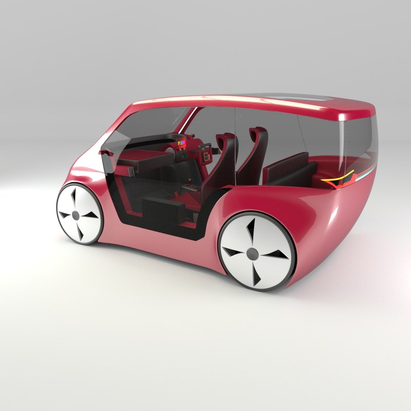 3D concept styled city car - TurboSquid 1351648