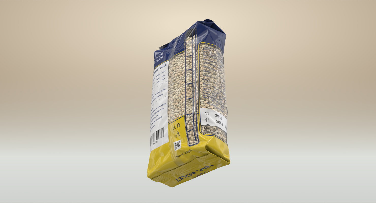 3D realistic food packaging grain - TurboSquid 1353169