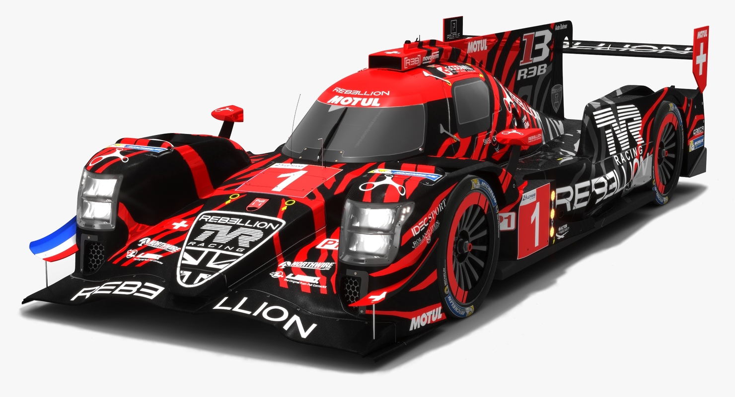 modelo 3d Colección WEC Season 2018 2019 Race Car - TurboSquid 1353049