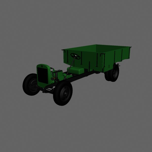 3D chassis zis-5 - TurboSquid 1353067