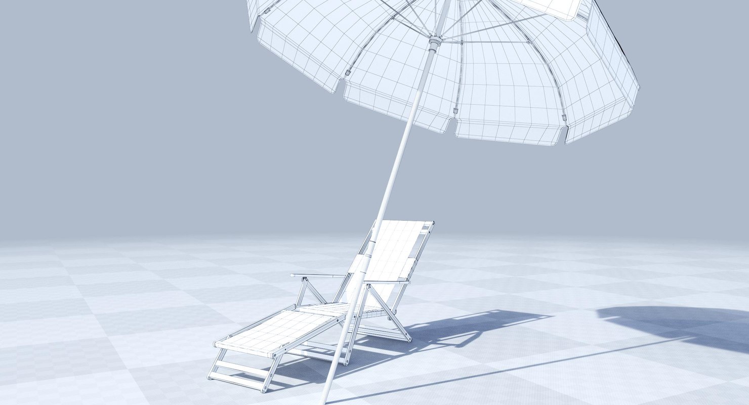 Beach set 3D model - TurboSquid 1353136