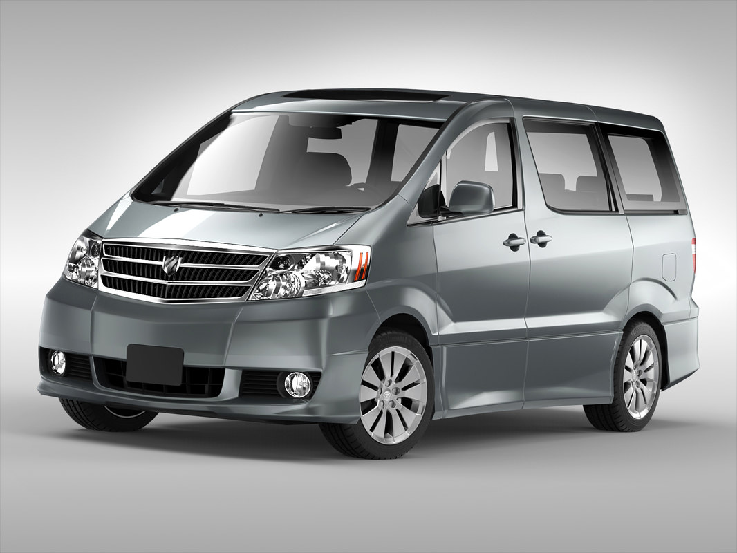 3D toyota alphard 2002 - TurboSquid 1353173